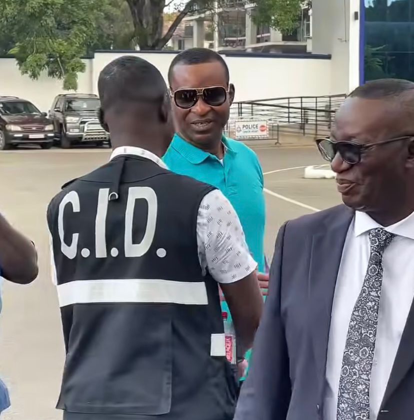 Chairman Wontumi and his lawyers Andy Appiah-Kubi arrive at the CID ...
